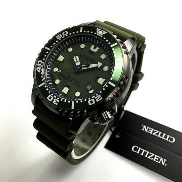 Citizen | Accessories | Citizen Mens Promaster Green Diver Watch | Poshmark